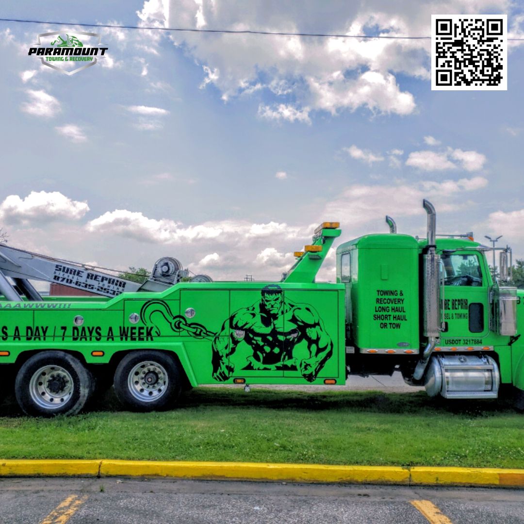 Heavy Wrecker Service for Trucks & Semis | Paramount Towing & Recovery LLC